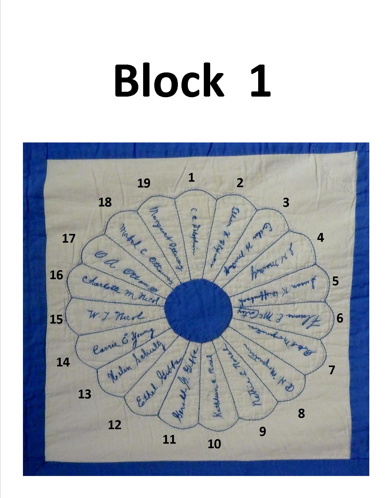 Block 1 - First United Methodist Church of Westfield, NY